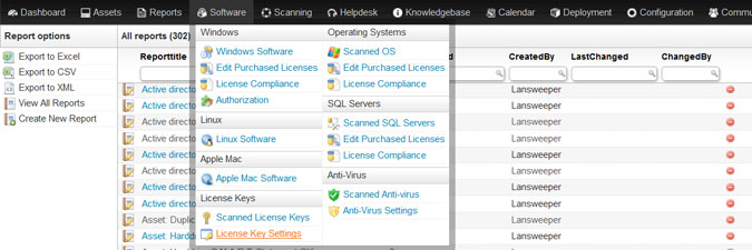 Web console user roles and permissions - Lansweeper