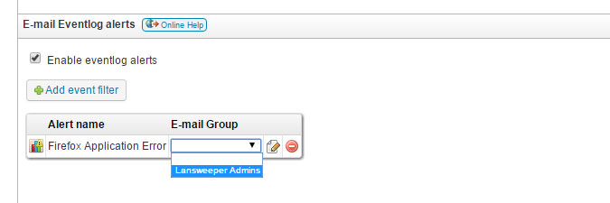 Send report and event log alerts - Reporting - Lansweeper Community