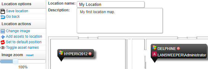 Place assets on a map - Managing assets - Lansweeper Community