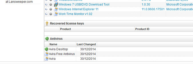 Discover antivirus reporting - Lansweeper Community