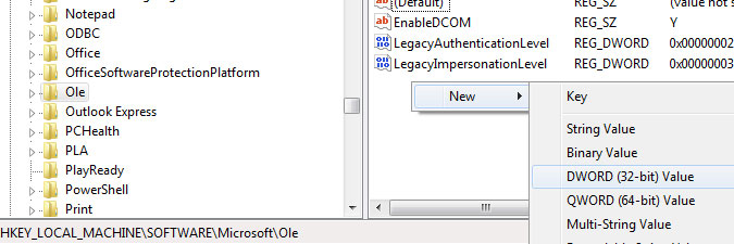 DCOM was unable to communicate with the computer