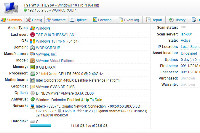 Install LsAgent on a Windows computer - Lansweeper