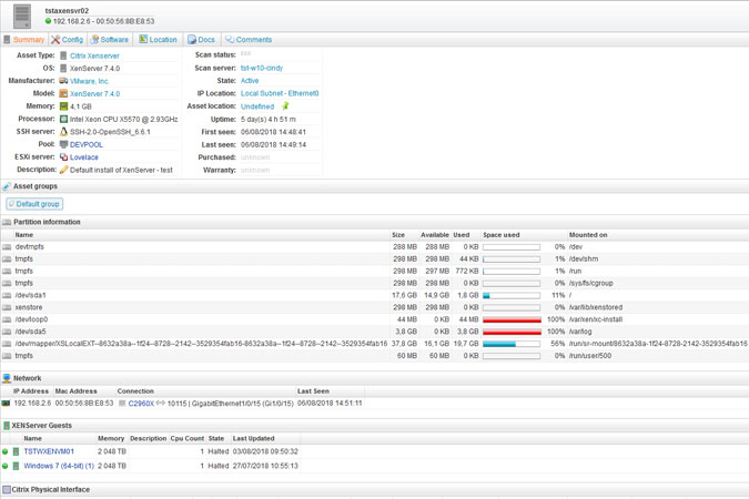 How to scan a Citrix XenServer - Lansweeper Community