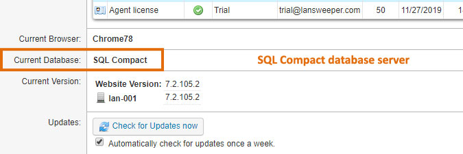 Identify your database server - Lansweeper Community