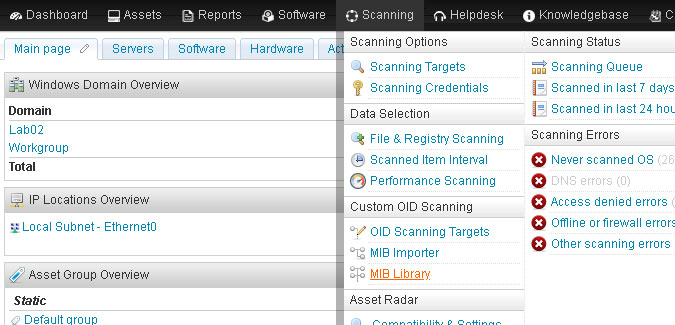 Introduction to the MIB Importer and MIB Library - Lansweeper