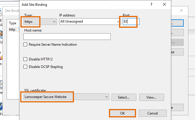 Configure SSL in IIS - Lansweeper Community