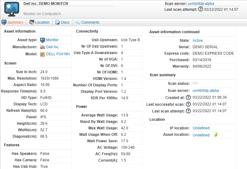 Extended display scanning - Lansweeper Community