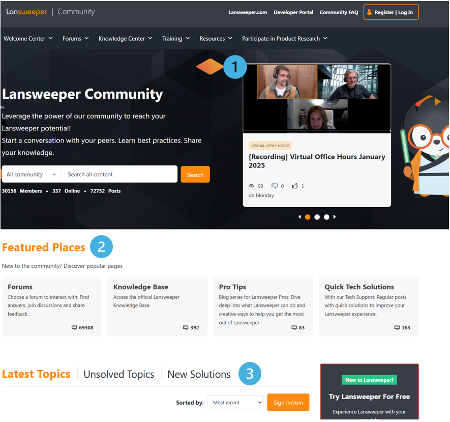 🚀 Big Improvements to the Lansweeper Community! - Lansweeper Community - 80027
