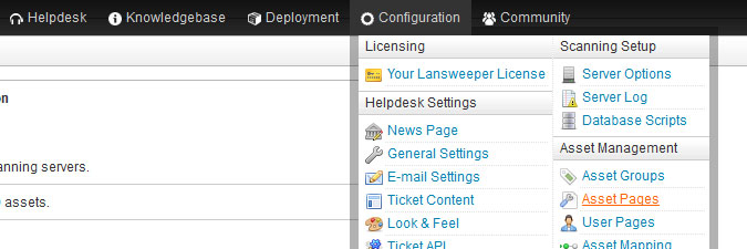 Configure and add data to asset custom fields - Managing assets - Lansweeper Community