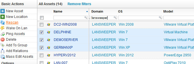 Scan registry values with custom registry scanning - Lansweeper