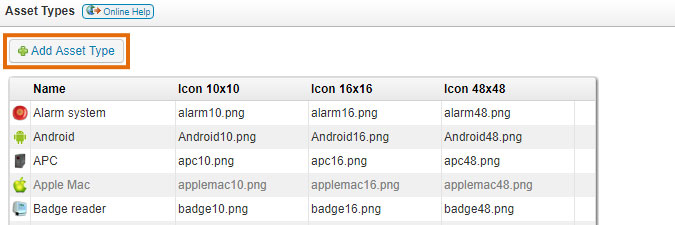 Create asset types - Managing assets - Lansweeper Community